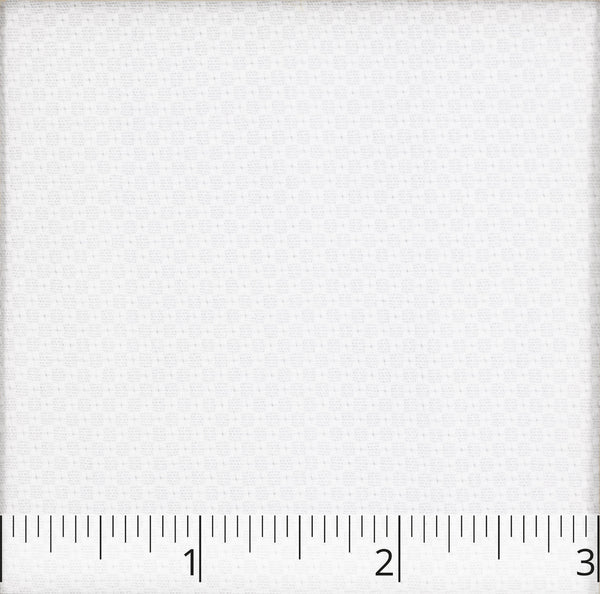 White Diamond Weave Cotton Dimity - $12.00 - Burnley & Trowbridge Co.