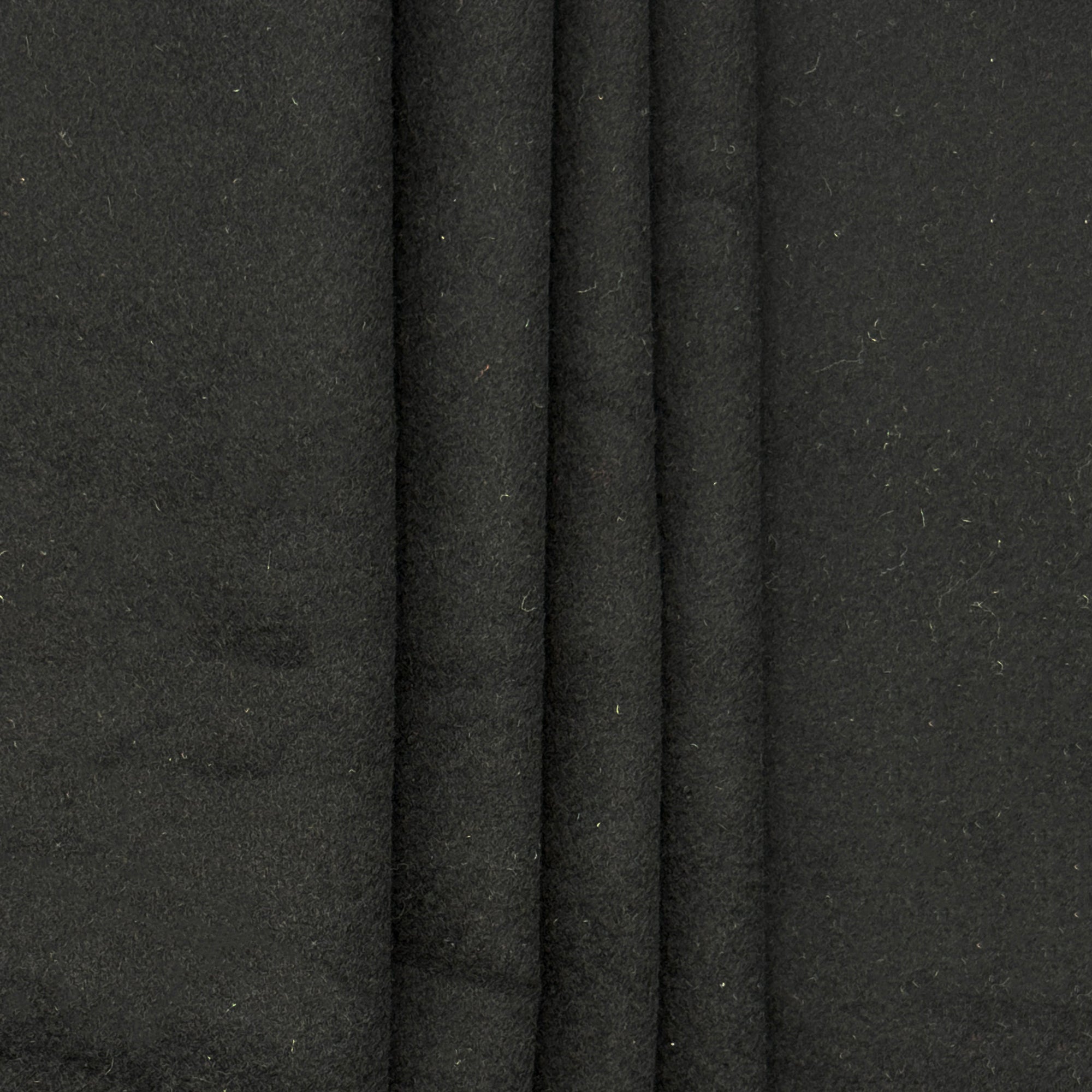 Black Wool Beaver Cloth - $39.00 yd. - Burnley & Trowbridge Co.