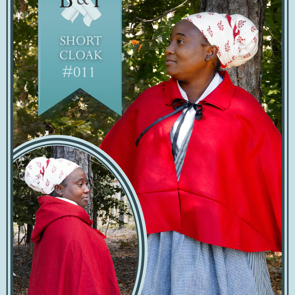 Burnley & Trowbridge Short Cloak Pattern - Hybrid - Burnley ...