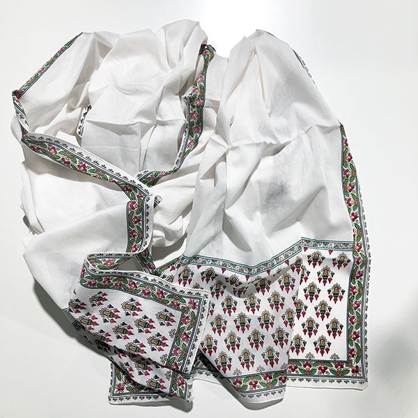 Flowered Muslin Reproduction Shawl--ONE REMAINING - Burnley ...