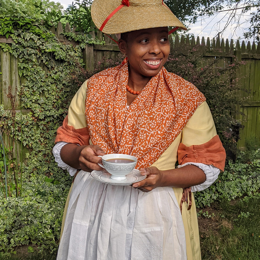 Madder Resist Handkerchief | Burnley & Trowbridge Co.